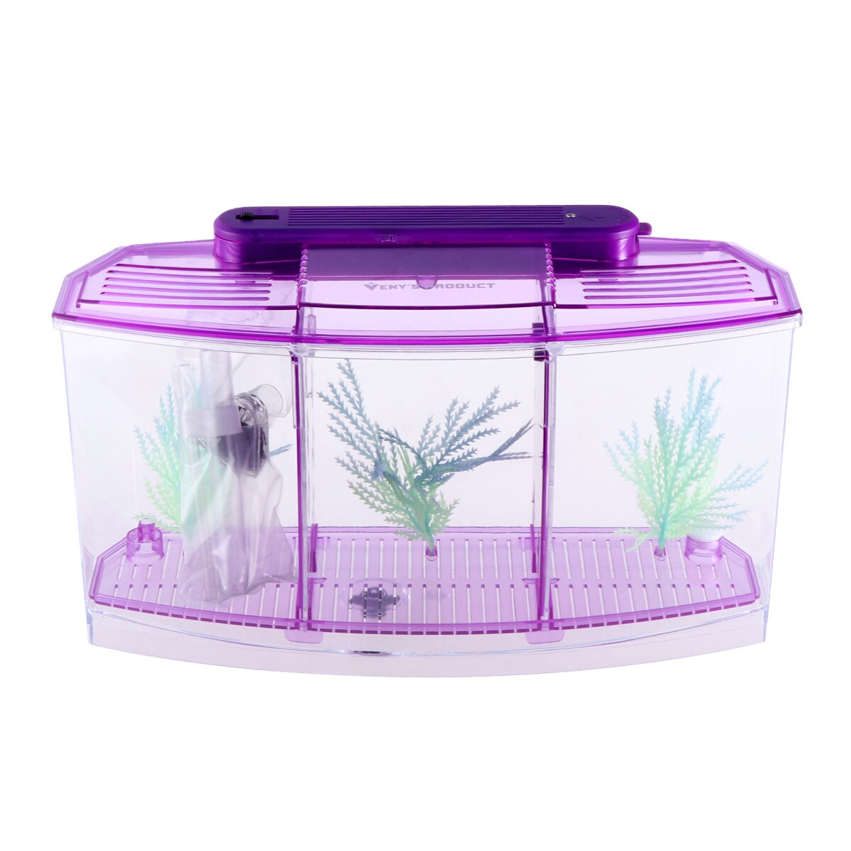 Mini Fish Tank Self-Cleaning Desktop Mini Ecologic... – Vicedeal