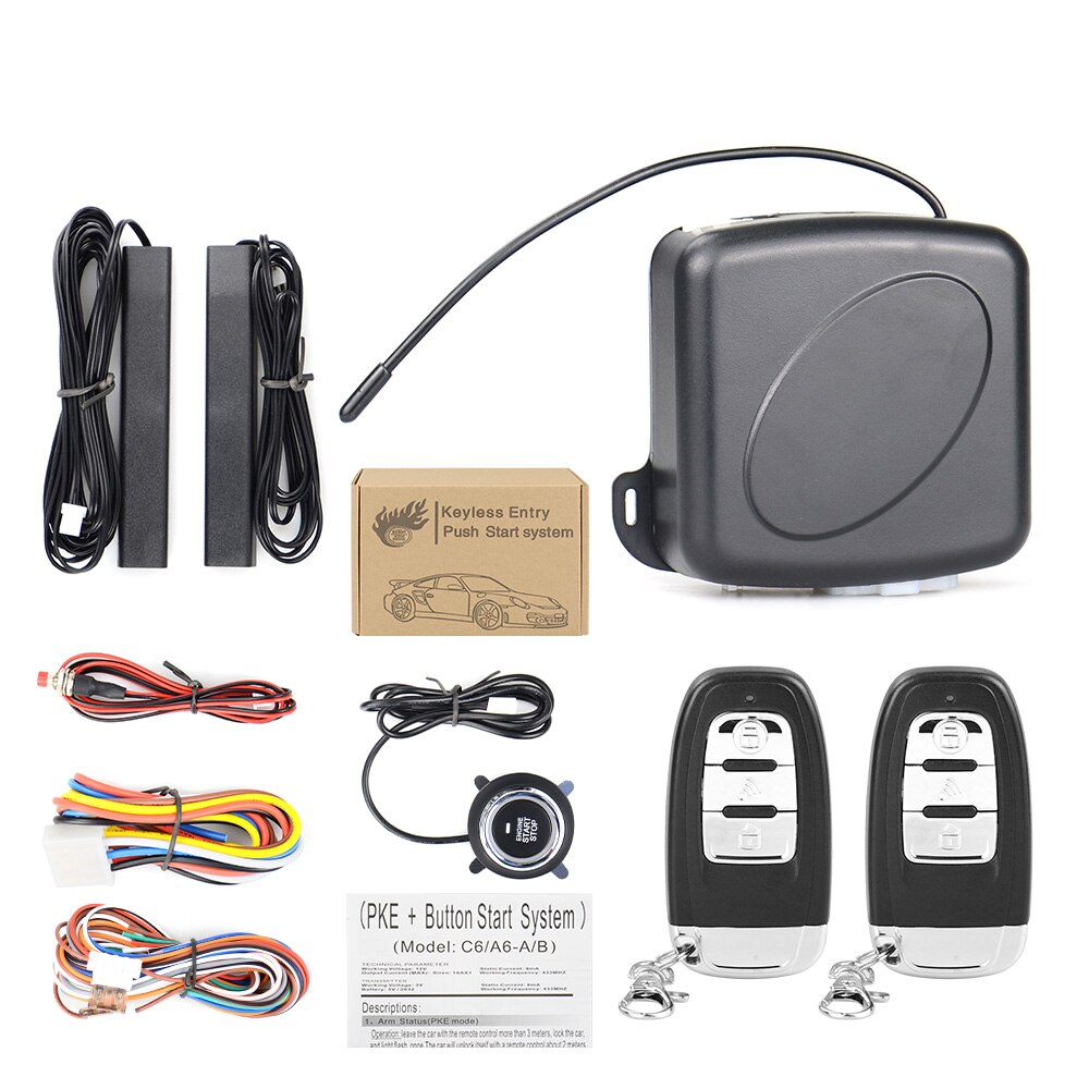 Newest Car start stop button Engine system push bu... – Grandado