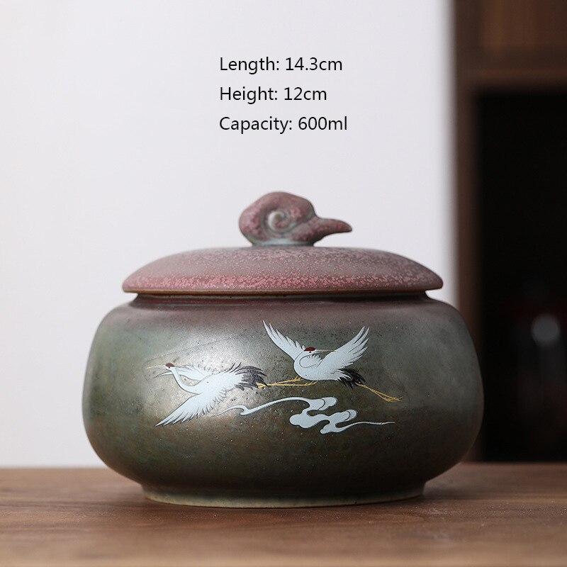 Tea Containers Kiln Baked Colorful Handmade Vintag... – Grandado