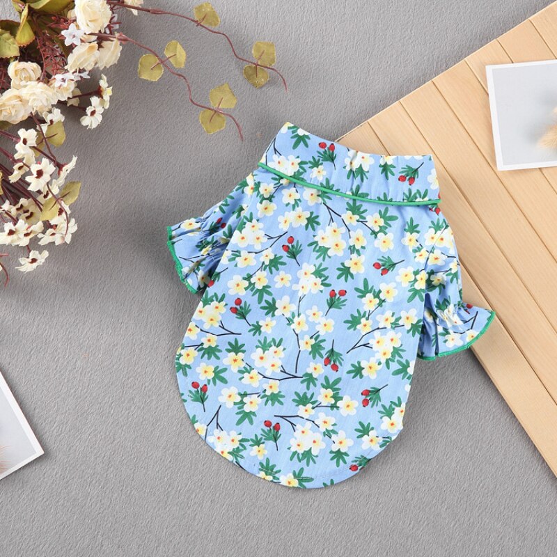Pet Dog Pajamas Shirt Spring Summer Dog Clothes Ca... – Vicedeal