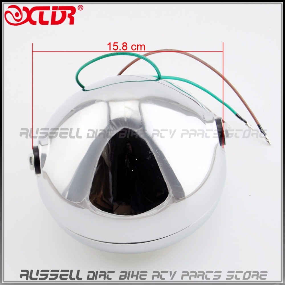 Head Light Retro Headlight Lamp Vintage Cafe Racer... – Grandado