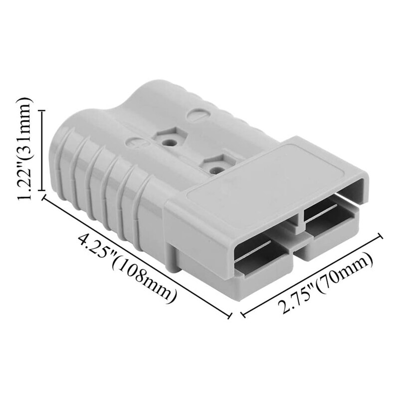 2Pcs 2/0 AWG 350A Battery Power Connector Cable Qu... – Vicedeal