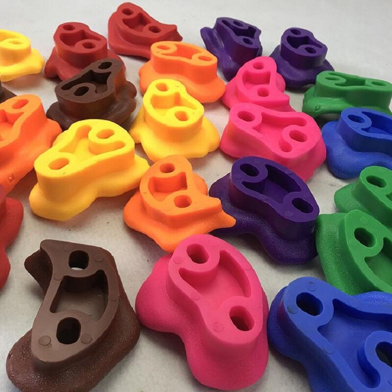 Climbing Holds Toys kids Climbing Wall Stone Screw... – Grandado