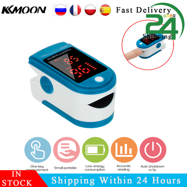 Pulsoximeter finger oximetro de dedo Finger clip h... – Vicedeal