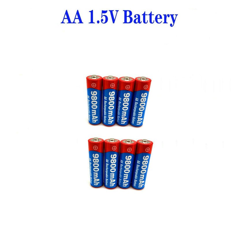 New2~20pcs/lot Brand AA rechargeable battery 9800m... – Grandado