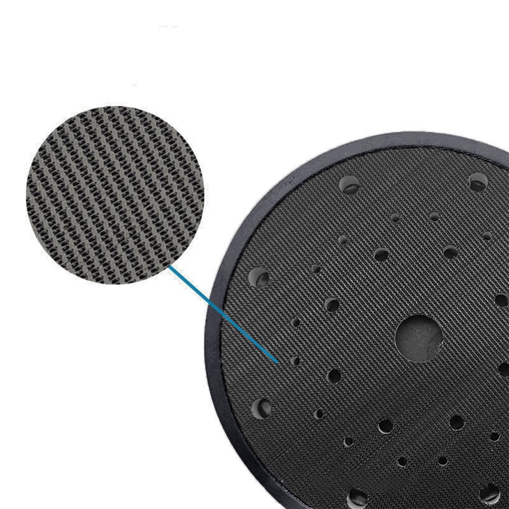 6 Inch Backing Pad Hook Loop Black PU Polishing Di... – Grandado