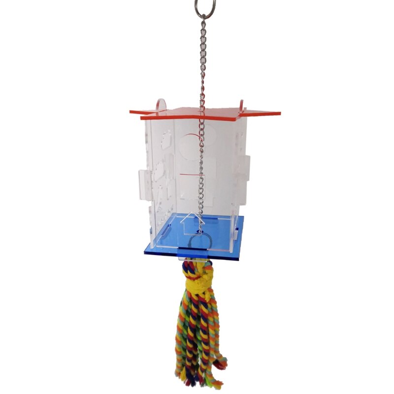 Bird Foraging Toy Acrylic Parrot Feeder Toys Impro... – Vicedeal