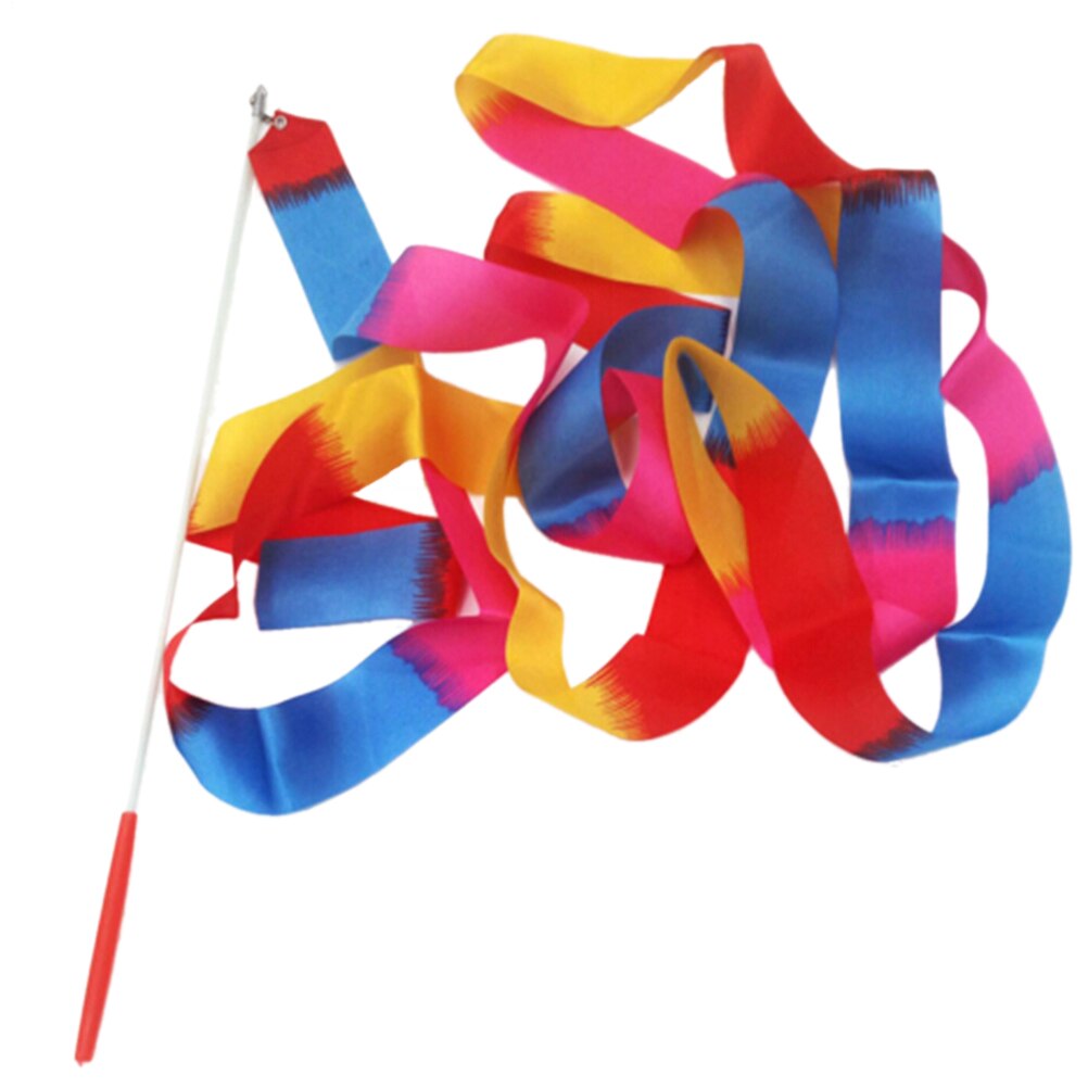 4M Colorful Dance Ribbon Gym Ribbons Rhythmic Art ... – Grandado