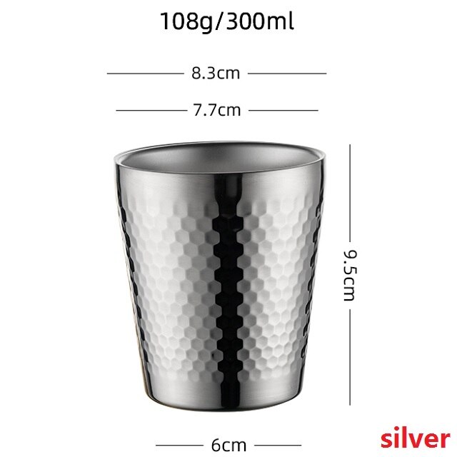 Stainless Steel Cups Metal Shatterproof Stackable ... – Grandado