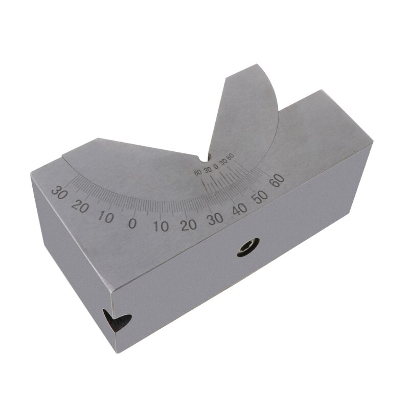 AP46 Adjustable Angle Gauge V-Block 0 to 60 Degree... – Vicedeal