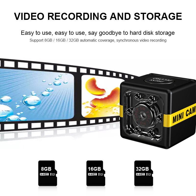 Hd Mini Camera 1080P Mini Cam Small Camera Night V... – Grandado