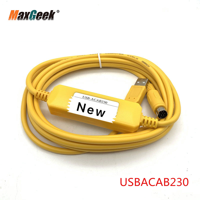 Maxgeek USBACAB230 Delta PLC Programming Cable USB... – Grandado