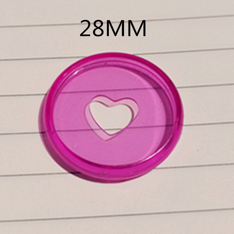 30PCS28MM plastic binding ring buckle, transparent... – Grandado