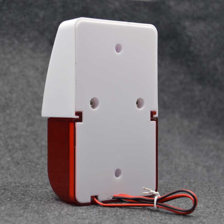 Wired Strobe Siren Work At DC 12V, For GSM / PSTN ... – Vicedeal