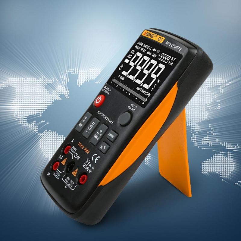 ANENG Q1 True-RMS Digital Multimeter Auto Button 9... – Vicedeal