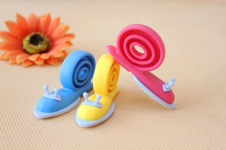 3 pieces / pack Cute Snail Animal Shaped Silicone ... – Grandado