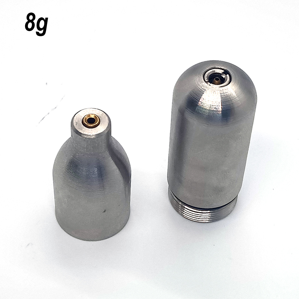 High Pressure Refillable Co2 Capsule 8g 12g Steel ... – Grandado