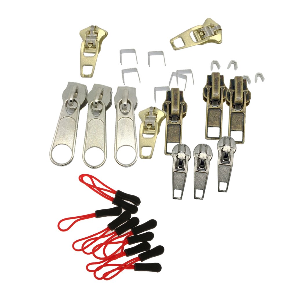 Gemengde Zip Reparatie Kit 32 Stuks Zip Stop Repar... – Vicedeal