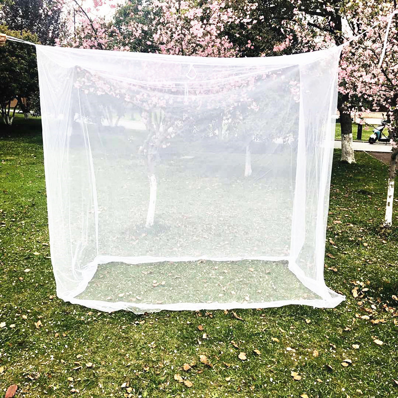 Home Outdoor Summer Mosquito Net 4 Corner Hanging ... – Grandado