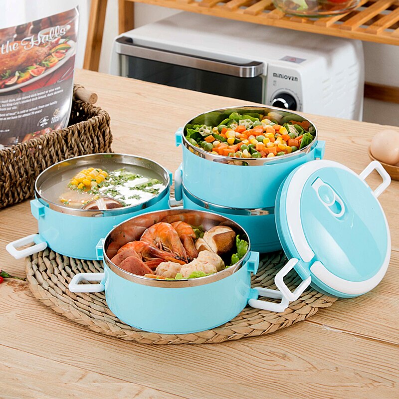 Rustfri stål termisk lunsj bento boks for kontorst... – Vicedeal