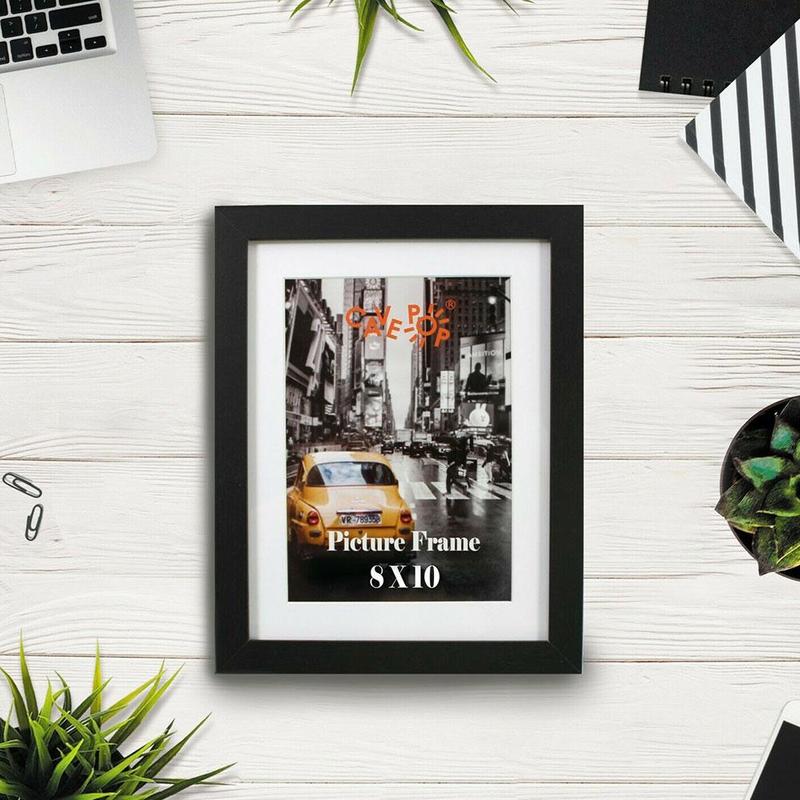 Wooden Frame Black White Color Photo Frames for Wa... – Vicedeal