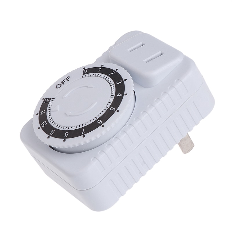 AC 220V 12 Hour Mechanical Wall Plug Switch Timer ... – Vicedeal