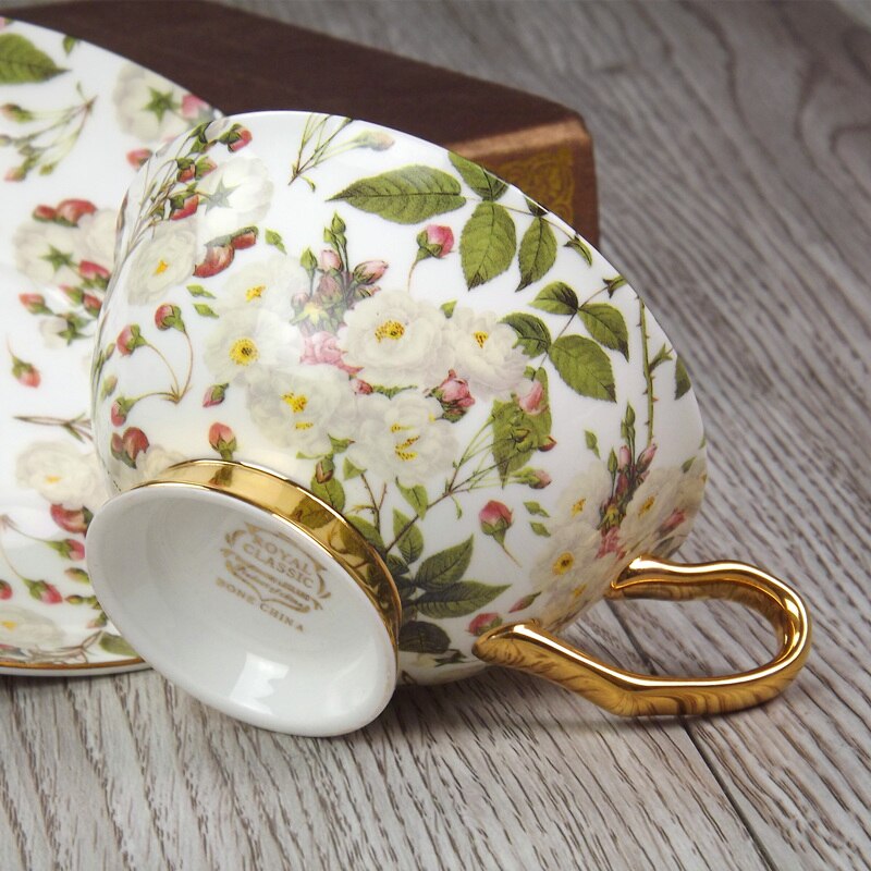 Royal Style Golden Top Grade Bone China Coffee Cup... – Grandado