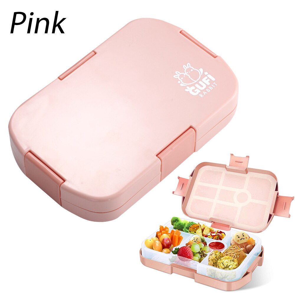 Healthy Material Children Bento Box 6 Compartments... – Grandado