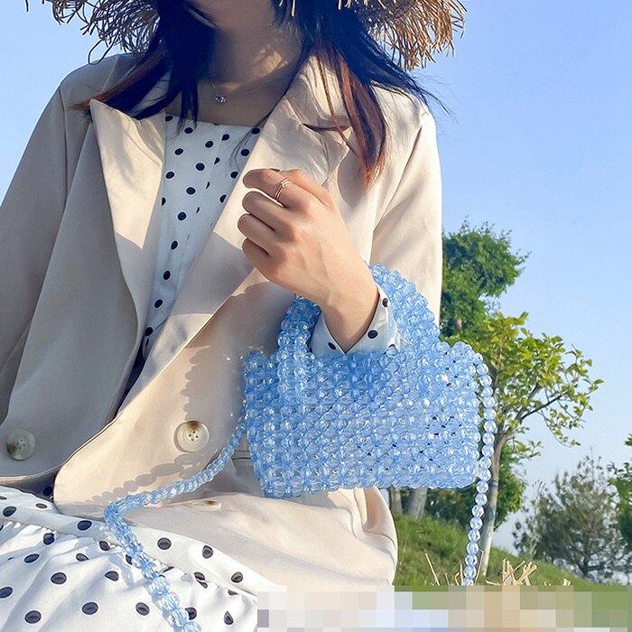 Helder Gekleurde Crystal Kralen Schoudertassen Vro... – Grandado