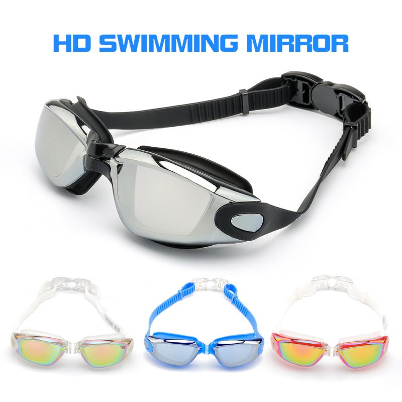 Waterproof Glasses Swimming Goggles Adult Silicone... – Grandado