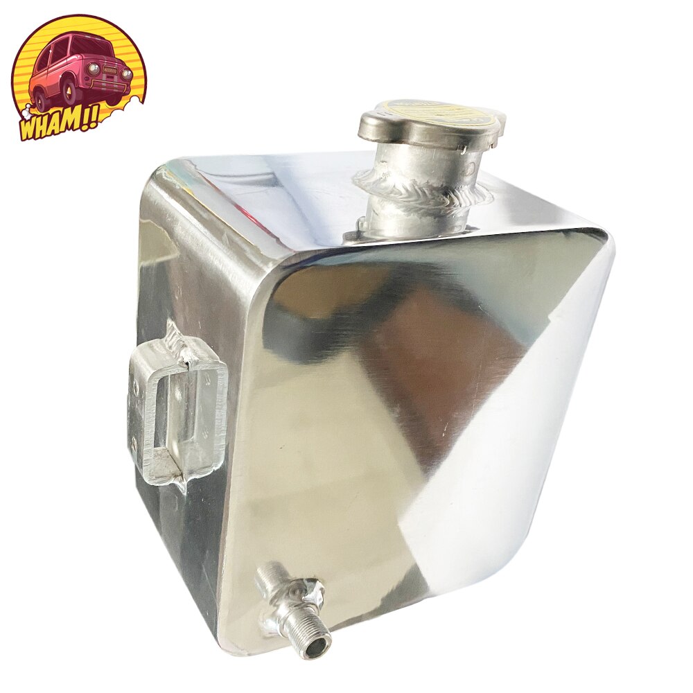 2.5L Aluminum Universal Coolant Radiator Overflow ... – Grandado