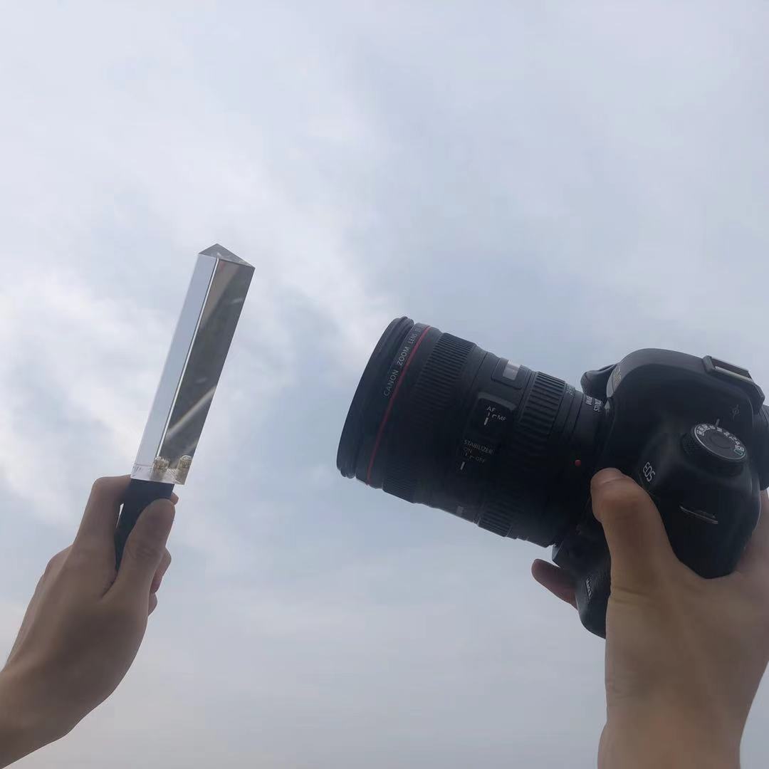 Fotografie Driehoekig Prisma Voor Foto 'S Met Stan... – Grandado