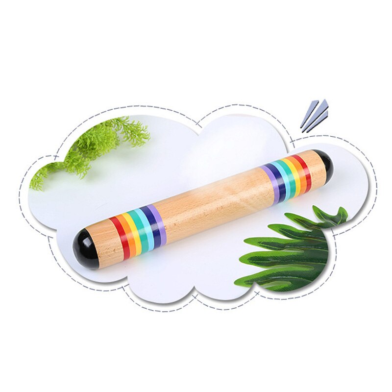Wooden Rainstick Rainmaker Rain Shaker Musical Ins... – Vicedeal