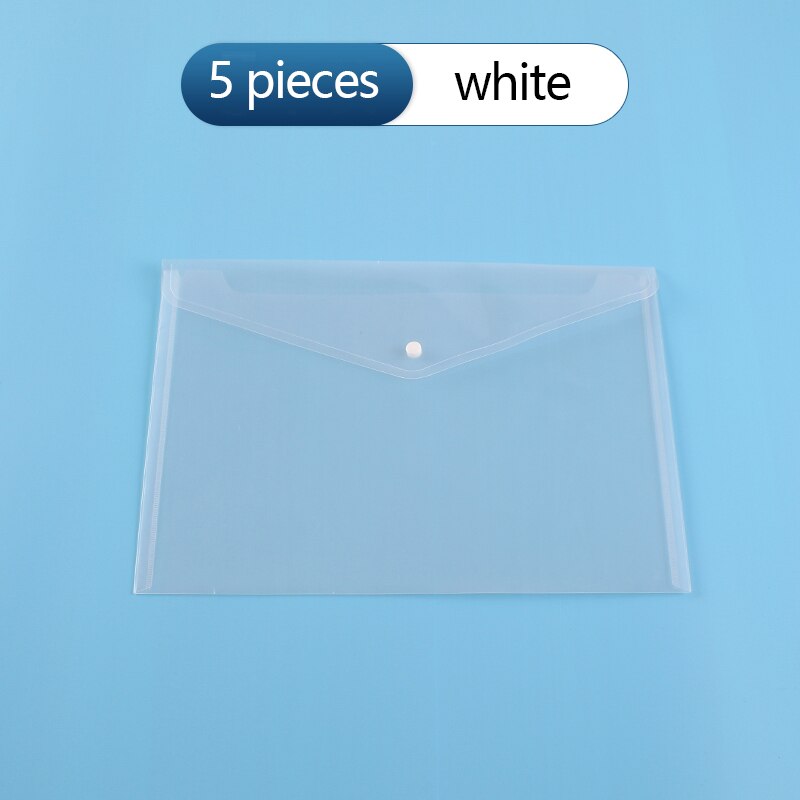 Transparent PP Waterproof Color File Bag Filing En... – Grandado