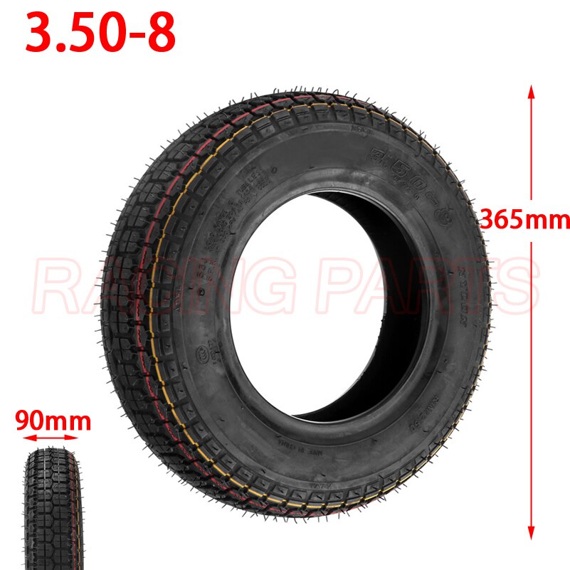 3.50-8 Inch Banden Tubeless Voor Motorfietsen Aap ... – Vicedeal