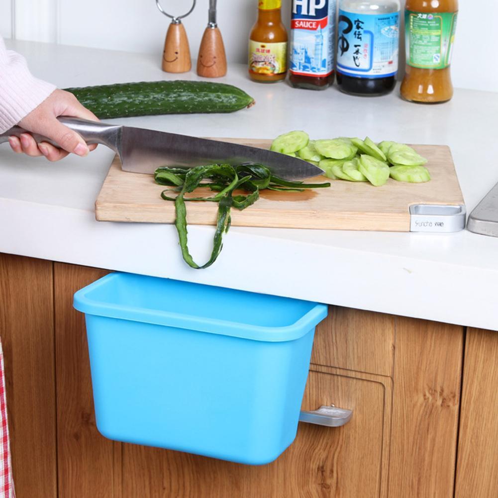Hanging Trash Can In Kitchen Desktop Cabinet Stora... – Grandado