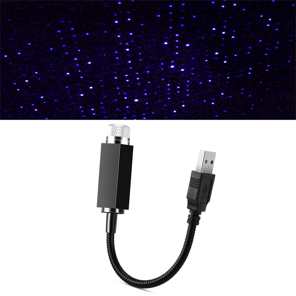Led Auto Dak Star Night Light Projector Usb Decora... – Grandado