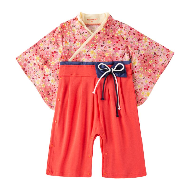 Kids Japanese Kimono Style Baby Girls Clothes Todd... – Grandado