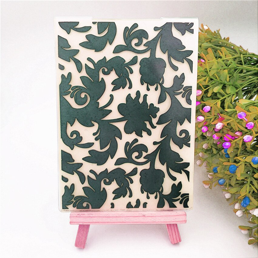 plastic leaves template craft card making paper ca... – Grandado