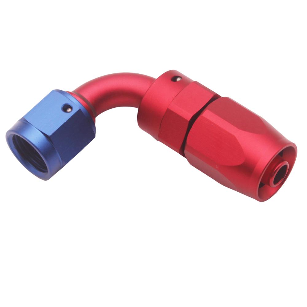 AN 6 90 Degree Fast Flow Rotate Hose Fitting Connc... – Grandado