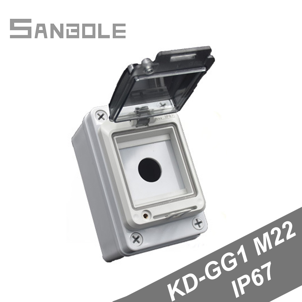 IP67 Een Gaten Enkele Outdoor Waterdichte Knop Doo... – Grandado