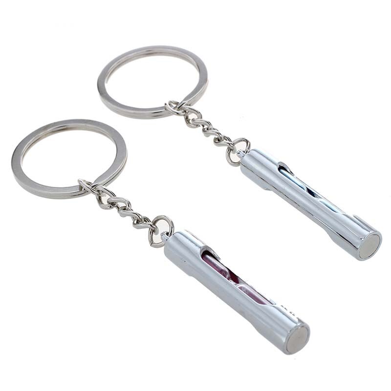 2 Classic Hourglass Key Chains Sand Timer Keychain... – Grandado