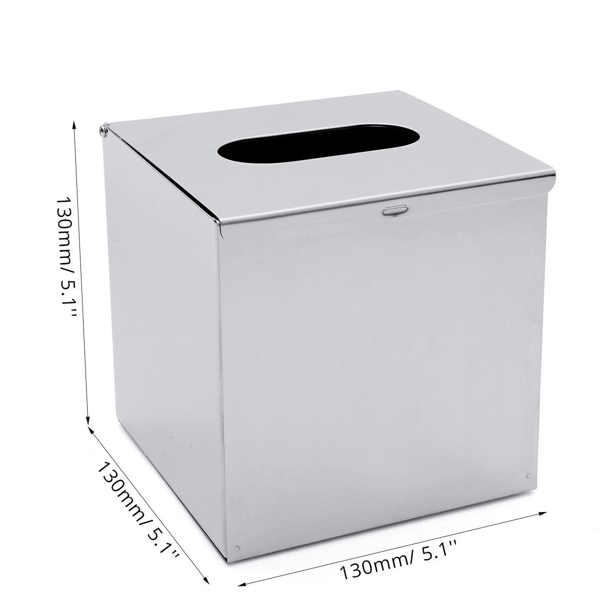 130 x 130 x 130mm Paper Rack Chrome Car Home Cube ... – Vicedeal