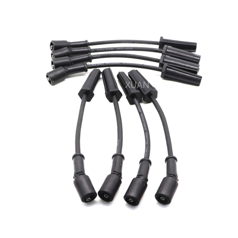8pcs Ignition Spark Plug Wire Kit Set Cable 9748HH... – Grandado