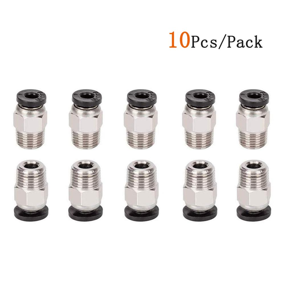 10Pcs PC4-M10 Straight Pneumatische Ptfe Buis Push... – Vicedeal