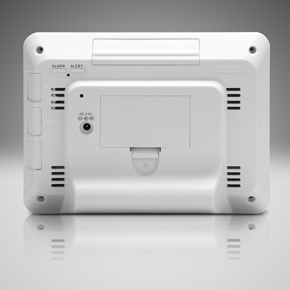 FanJu FJ3365W, reloj despertador, pronóstico inalá... – Grandado