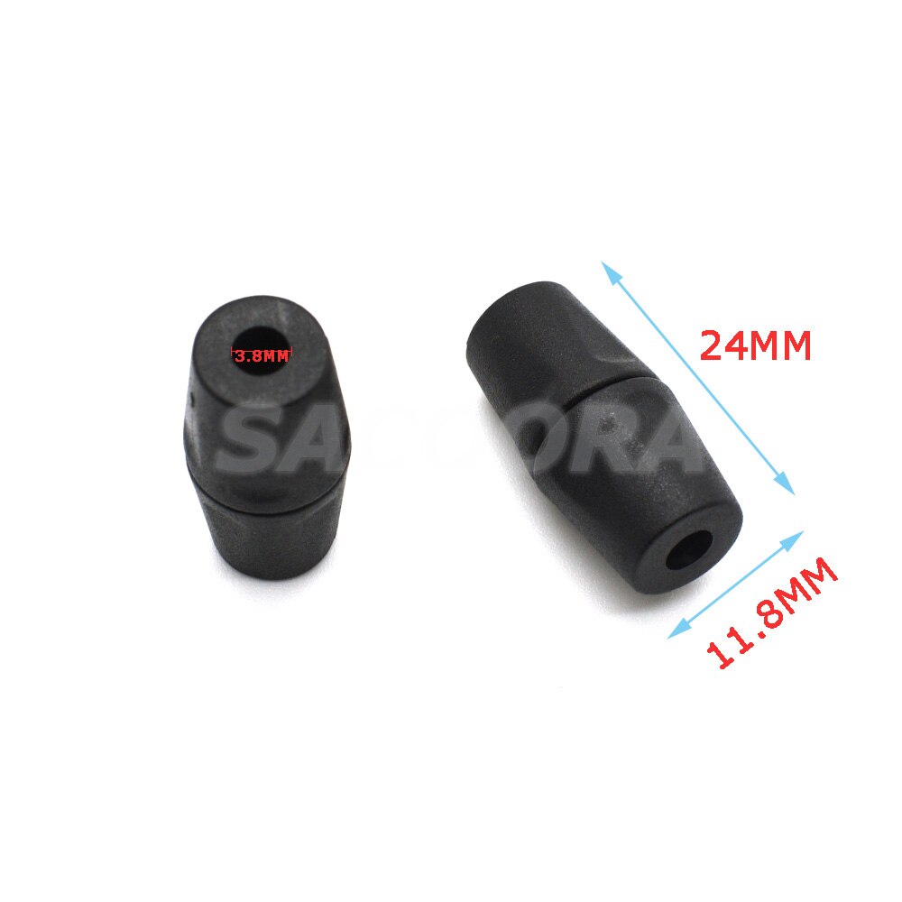 25 stks/pak Zwart Lanyard Veiligheid Breakaway Pop... – Grandado