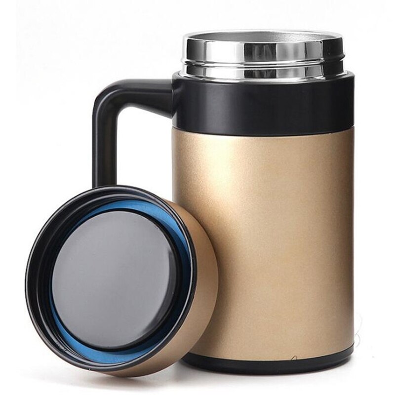 500ML Thermal Mug Stainless Steel Vacuum Flasks wi... – Vicedeal