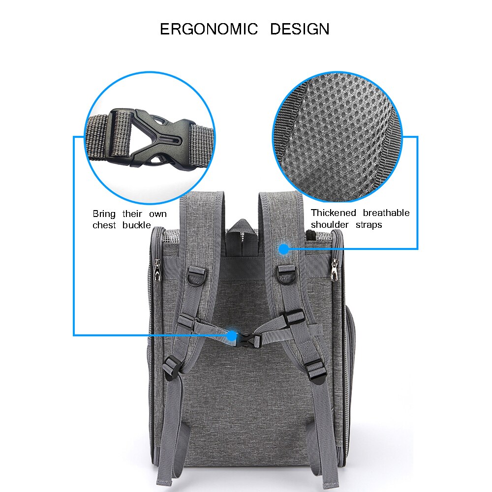 Portable Small Animals Carrier Warm Sleeping Breat... – Grandado