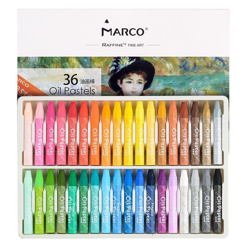24/36 Colors Oil Pastel for Beginner Student Graff... – Vicedeal